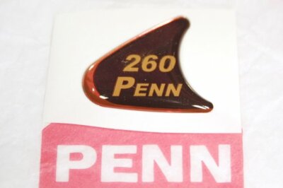 PENN REEL DISCONTINUED NOS HOUSING EMBLEM #237-260 SLAMMER 260 | eBay