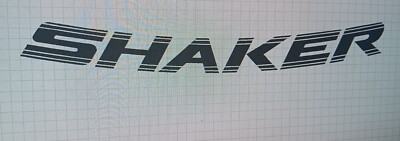 Windshield Banner Decal Fits DODGE Challenger SHAKER | eBay