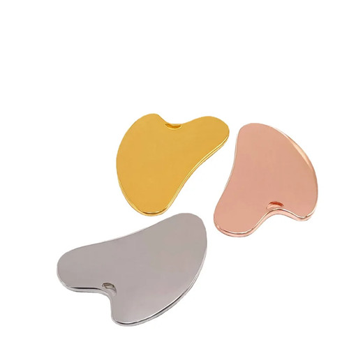 Small Stainless Steel Gua Sha Facial Massage Tools Face Sculpting Tool ...