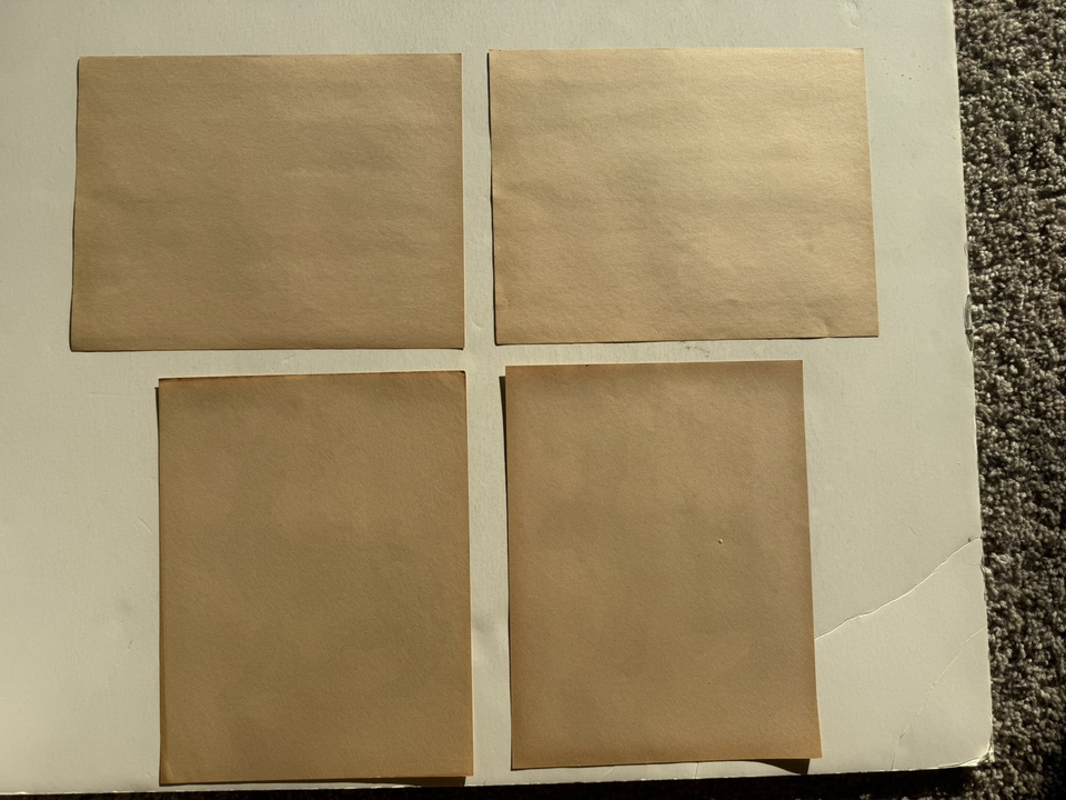 4 Vintage Winchester Western Targets - Crow-Cottontail-2 Jack Rabbits ...