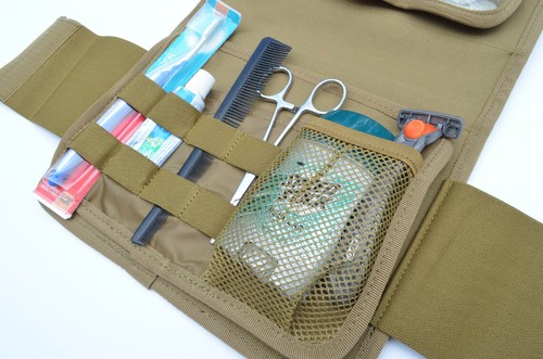 Military Molle Equipped Toiletry Bathroom Camping Travel Wash Kit Bag ...