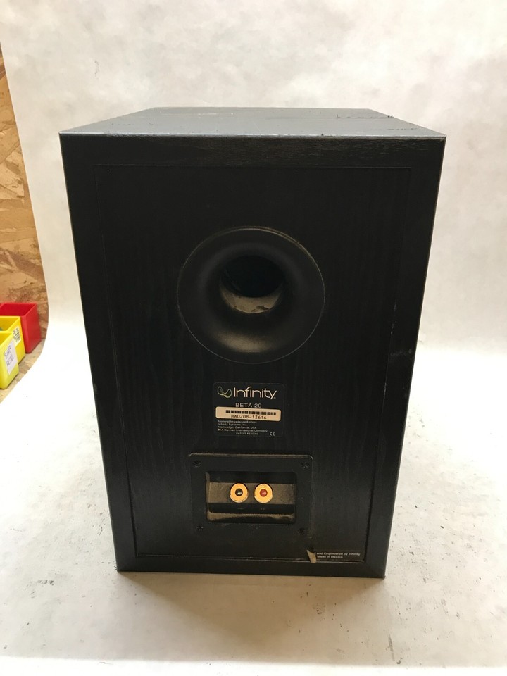 Set of 2 Infinity Beta 20 Woofers Without Speaker Grill TESTED WORKING ...