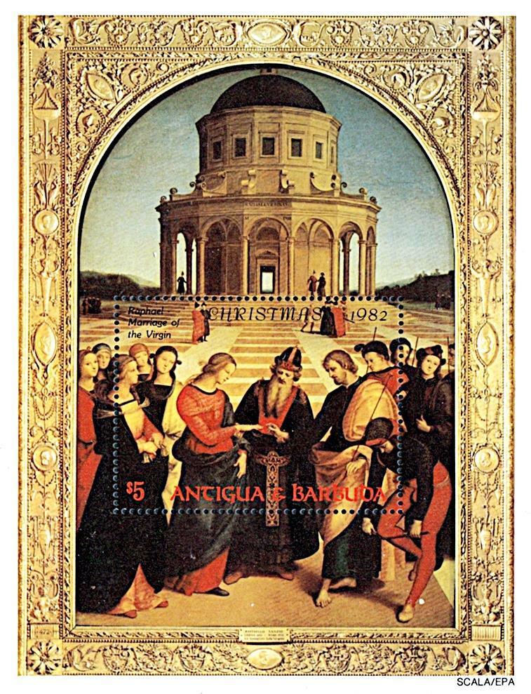 Raphael Marriage Of The Virgin Detail