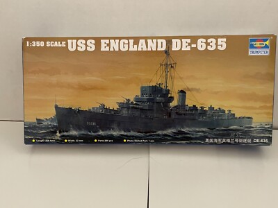 1/350 scale USS England DE-635 NIB with three PE detail sets | eBay