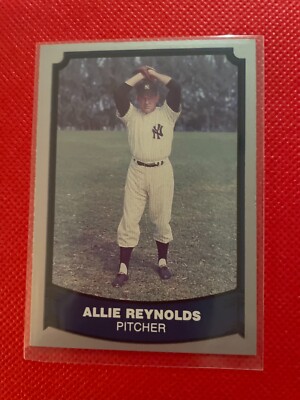 1988 PACIFICTRADING CARDS BASEBALL LEGENDS # 41 ALLIE REYNOLDS | eBay