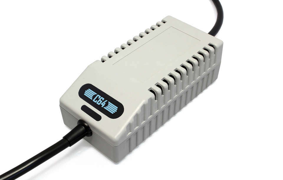 C64 PSU Modern US - Replacement Commodore 64 Power Supply, US Plug ...