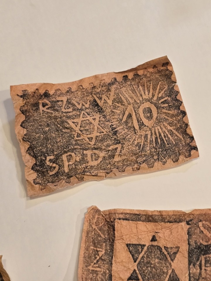 Jewish Warsaw Ghetto Getto currency MONEY WW2 WWII German | eBay