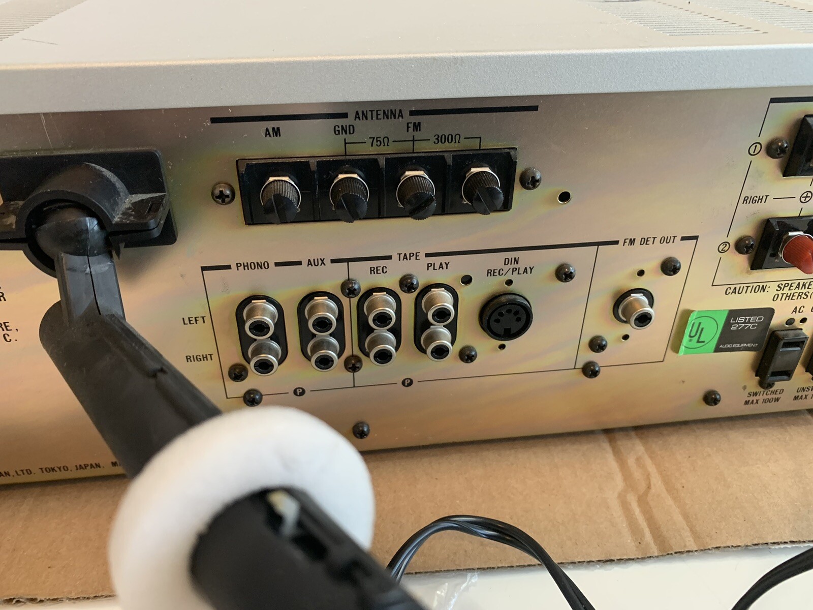 JVC Model JR-S81H Vintage 1977 Stereo Receiver Big Face Silver | eBay