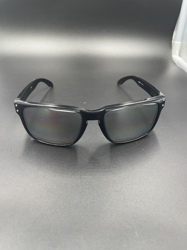 Oakley Holbrook Black Ink w/ Chrome Iridium Polarized Lenses | eBay