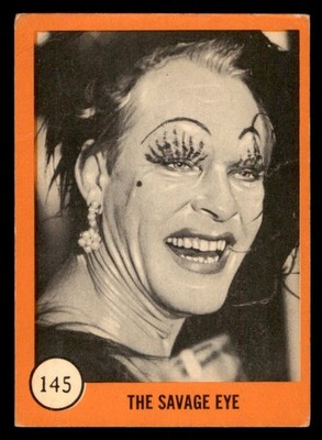 1961 Nu-Card Horror Monster #145 The Savage Eye PR *e1 | eBay
