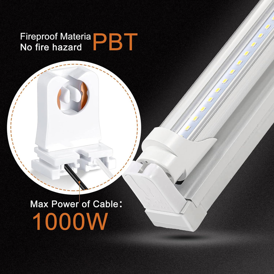 50 Pack Non Shunted Turn Type T8 Lamp Holder UL Socket Tombstone Lamp ...