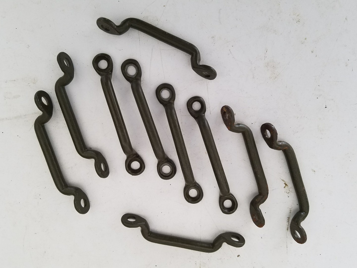 10 N.O.S. Military Vehicle footman loop set Willys Dodge GMC M38A1 M151 ...