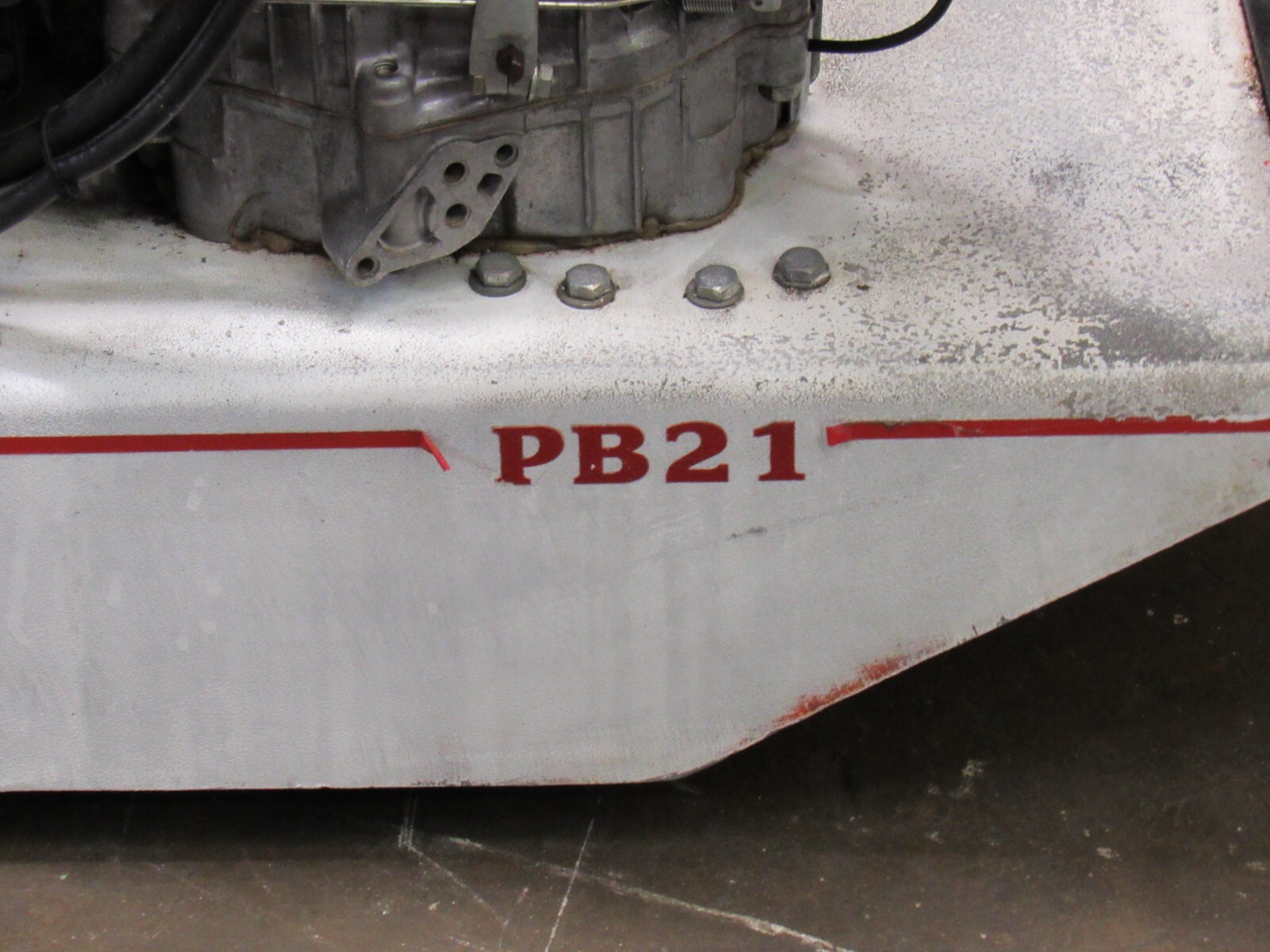 BETCO POWERBUFF 21" PROPANE BURNISHER BUFFER POLISHER ELECTRIC START ...