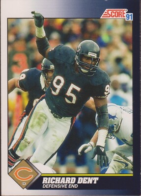 1991 Score #553 Richard Dent Chicago Bears Football Card | eBay