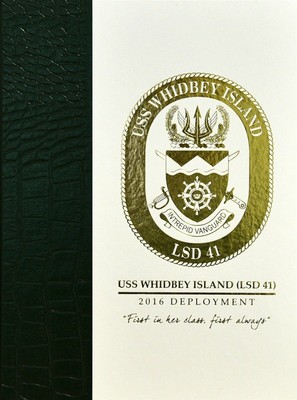 USS Whidbey Island (LSD 41) 2016 Deployment Cruisebook | eBay