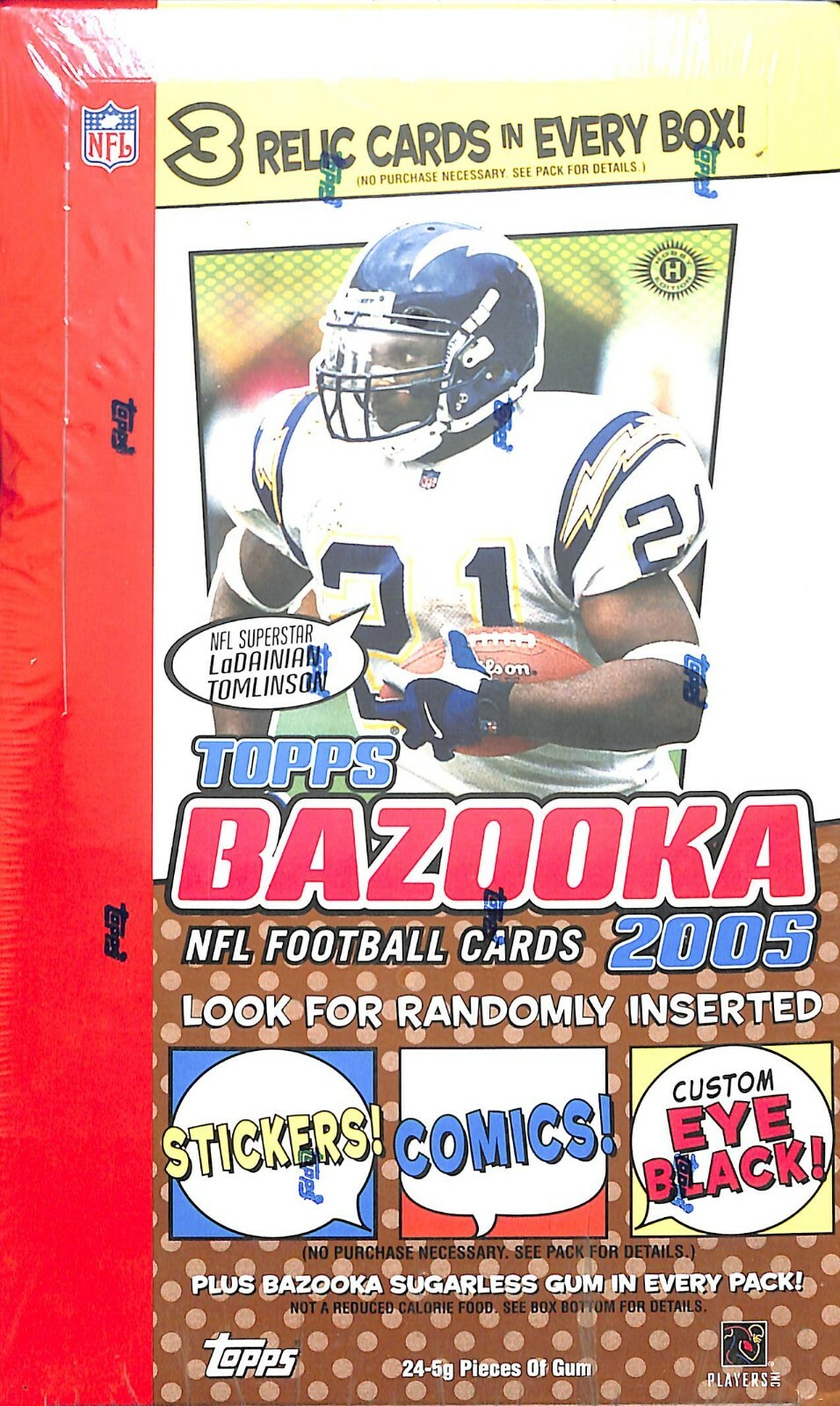 2005 Topps Bazooka Football Sealed Hobby Box | eBay