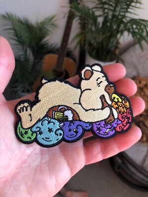 Drunky Bear Stash Patch | eBay
