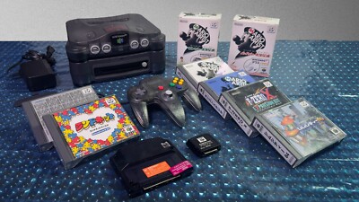 Nintendo Radnet 64DD Console N64 Clear Tested System Games *USA SELLER ...