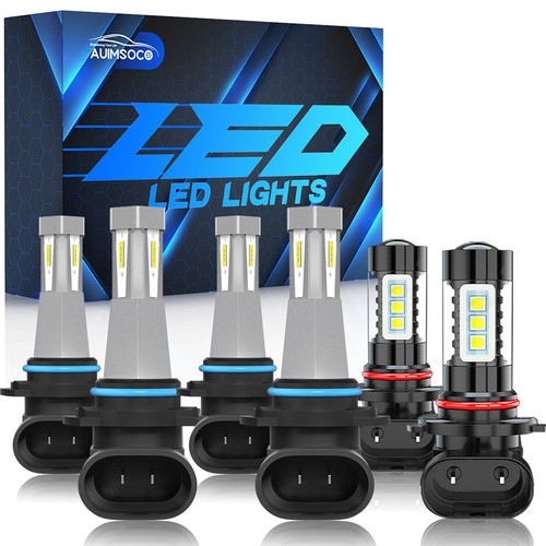 For Toyota Matrix 2003-2008 - 6X 8000K Combo LED Headlight Fog Light ...