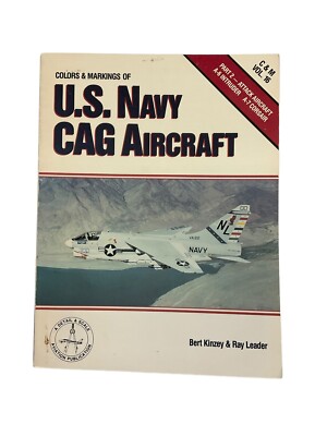 US USAF USN Navy CAG Aircraft C and M Vol 16 Softcover Reference Book ...
