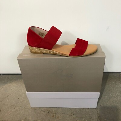 Pinaz Sandal 321 AO Ante Rojo Red Suede Women's EU sizes 36-41/6-11 NEW ...