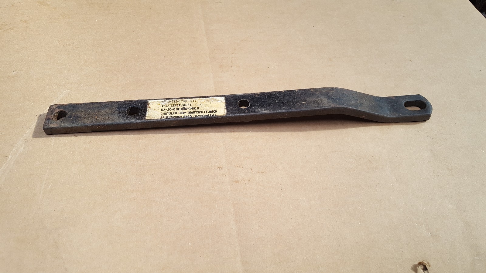 Military Dodge M37 PTO Lower Shift Lever NOS G741 for sale online | eBay