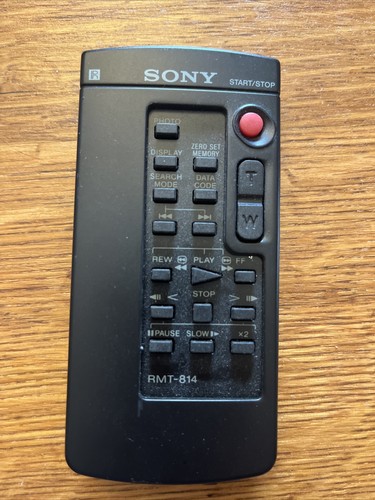 GENUINE SONY HANDYCAM SERIES RMT-814 REMOTE CONTROL | eBay