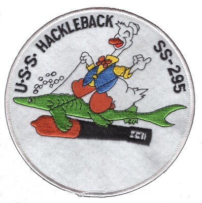 USS Hackleback SS-295 Patch | eBay