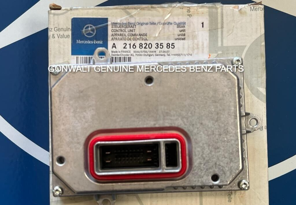 2007-2009 MERCEDES Cl550 Headlight Ballast Inverter Control Module ...