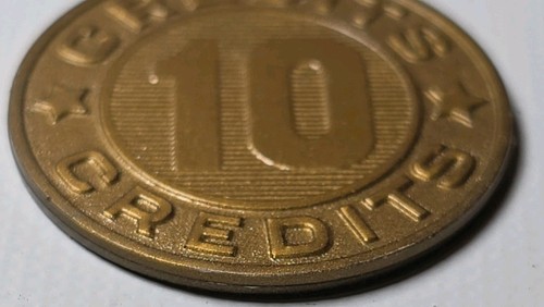 1950's Terra Interplanetary Space Patrol TV 10 Credits Plastic Bronze ...