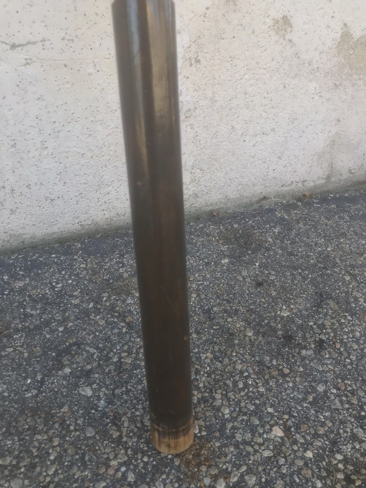 Vintage WW2 Era Dettra Flag Wood & Brass Eagle Finial Parade Flag Pole ...