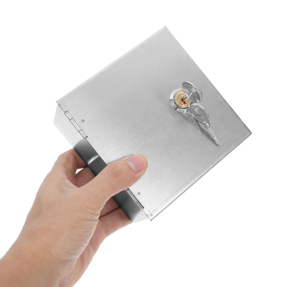 Lockable Stainless Steel Electrical Box Cover for Outdoor Wall ...