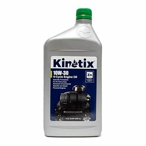 Kinetix 10w-30 Small Engine Oil 1 Quart Bottle 80001 Case of 12 for ...