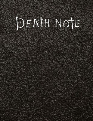 Death Note | Death Note Notebook with rules, 8.5 x 11 Perfect for ...