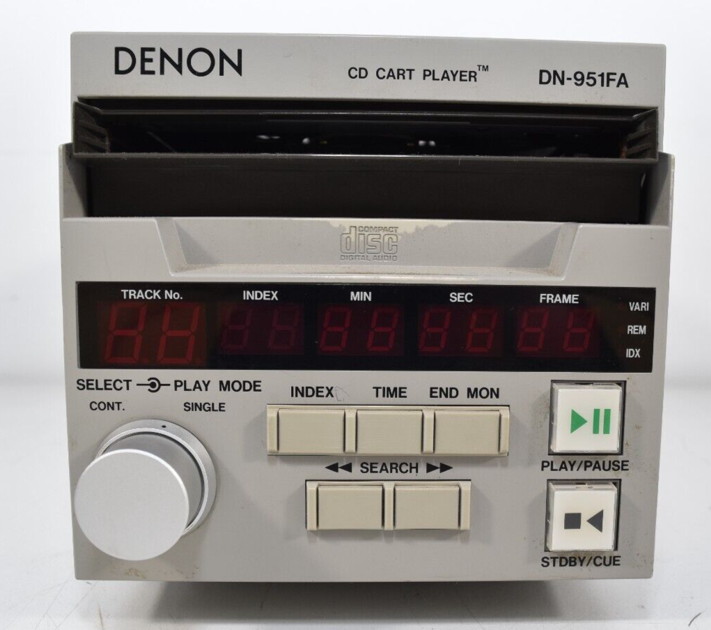 Denon DN-951FA Professional Broadcast Audio CD Cart Player Read ...