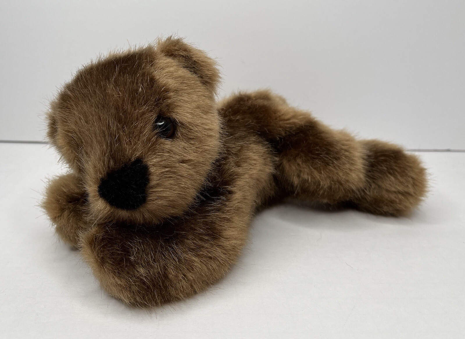 Progressive Plush 10” Laying Down Brown Bear Stuffed Animal | eBay