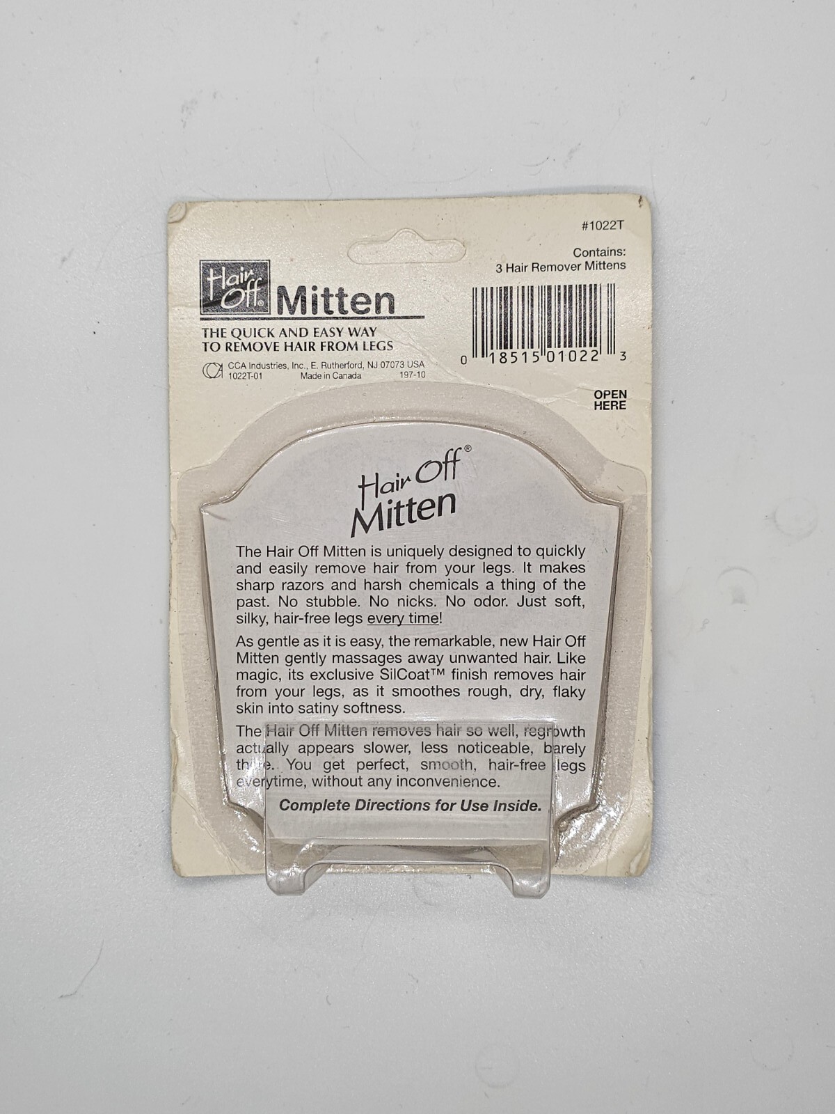 Hair off Hair Remover Mitten 3 in 1 1022 for sale online | eBay