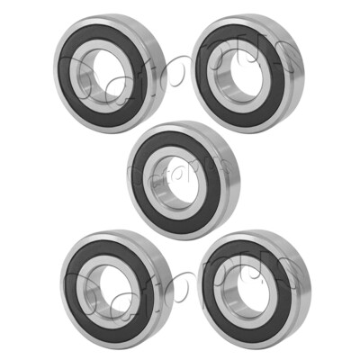 5203 2RS Double-row Angular Contact Ball Bearing ABEC1 17x40x18mm 5PCS ...