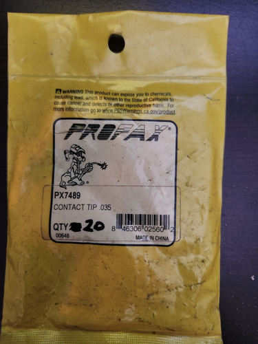 ProFax PX7489 Contact Tips .035, 20PK | eBay