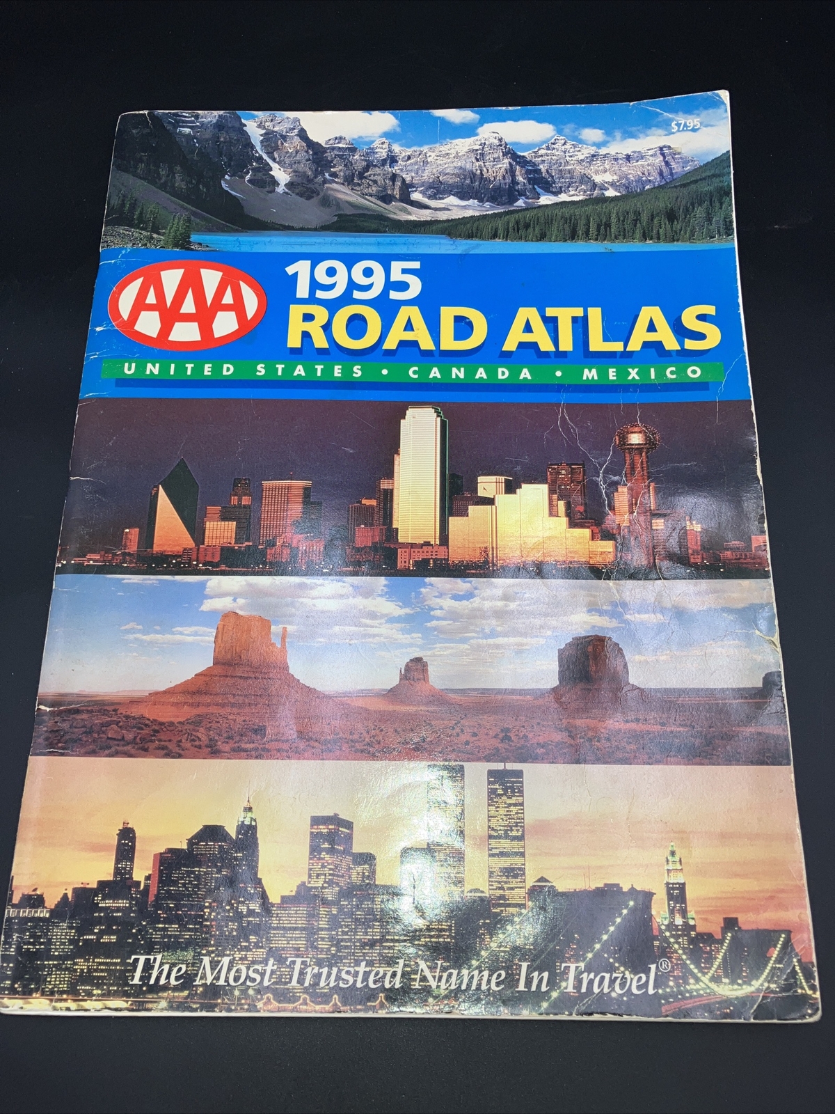 1995 AAA Road Atlas Unated States Canada Mexico 11x15 | eBay