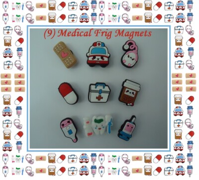 Medical Magnets Doctor Frig Magnets Nurse Frig Magnets Stocking Stuffer ...