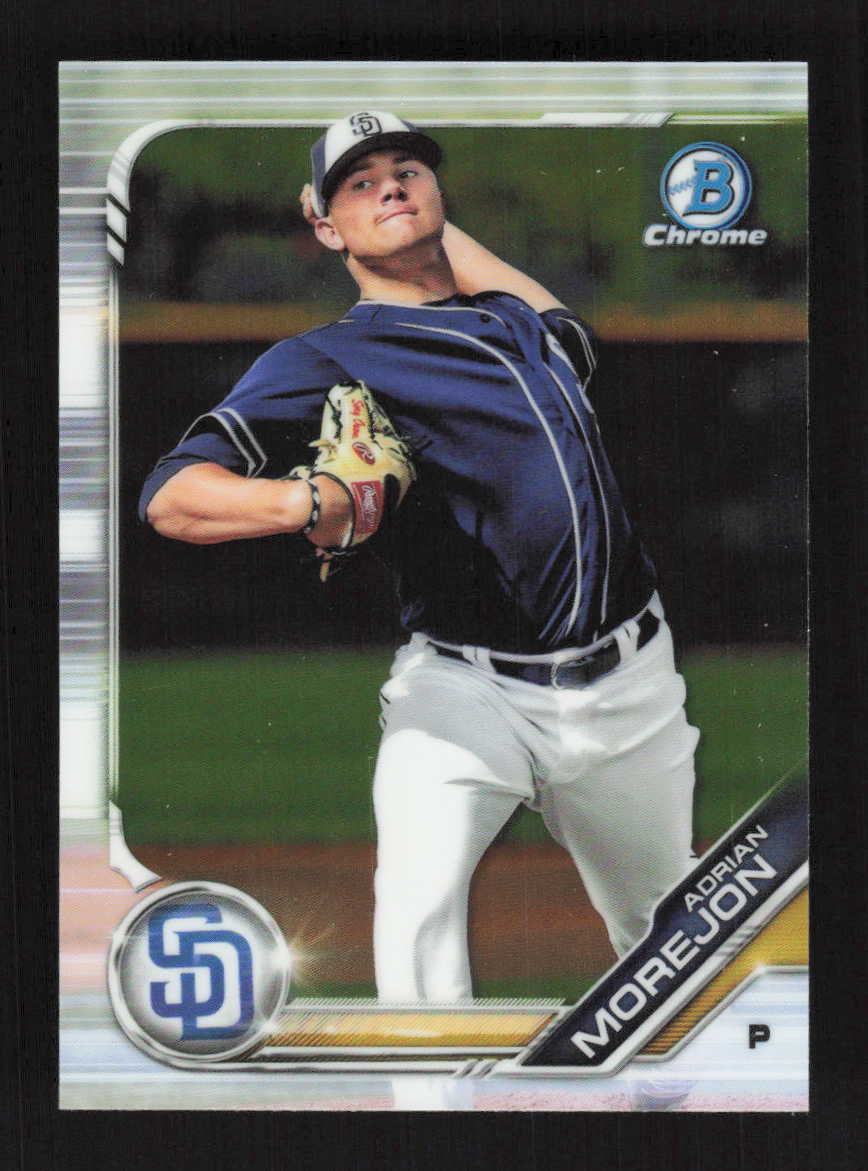 Adrian Morejon 2019 Bowman Chrome Prospects San Diego Padres #BCP-10 | eBay
