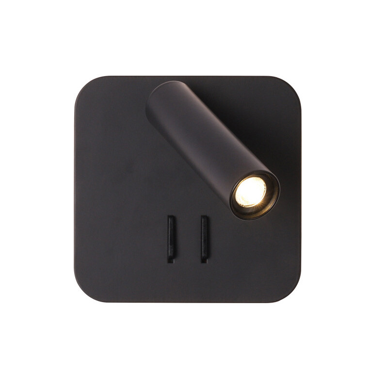 LED Wall Light Fixture Square Reading Bedside Lamp Picture Spotlight ...