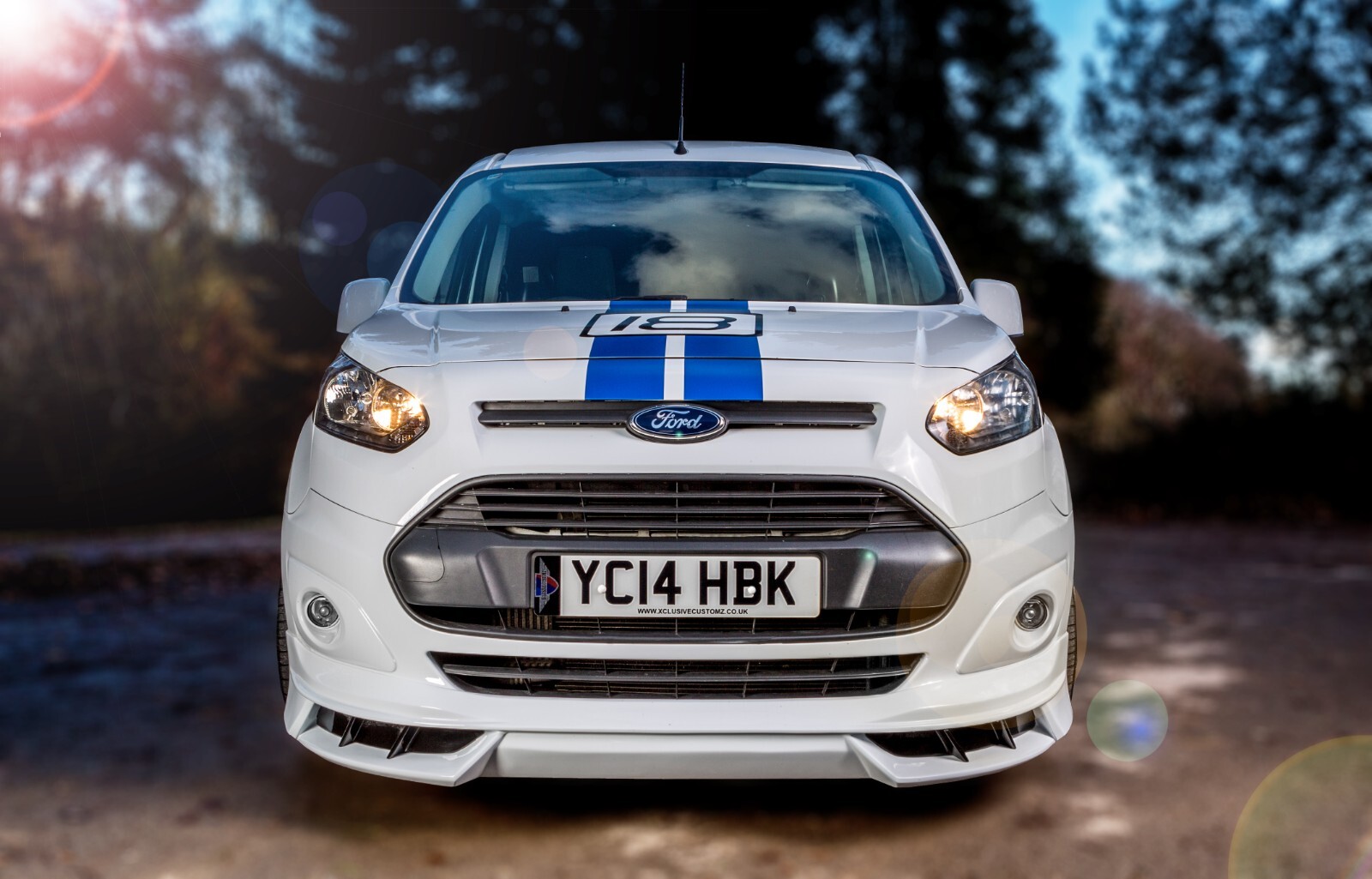 Body Kit Ford Transit Connect Front Bumper, Rear Bumper, Side Skirts ...