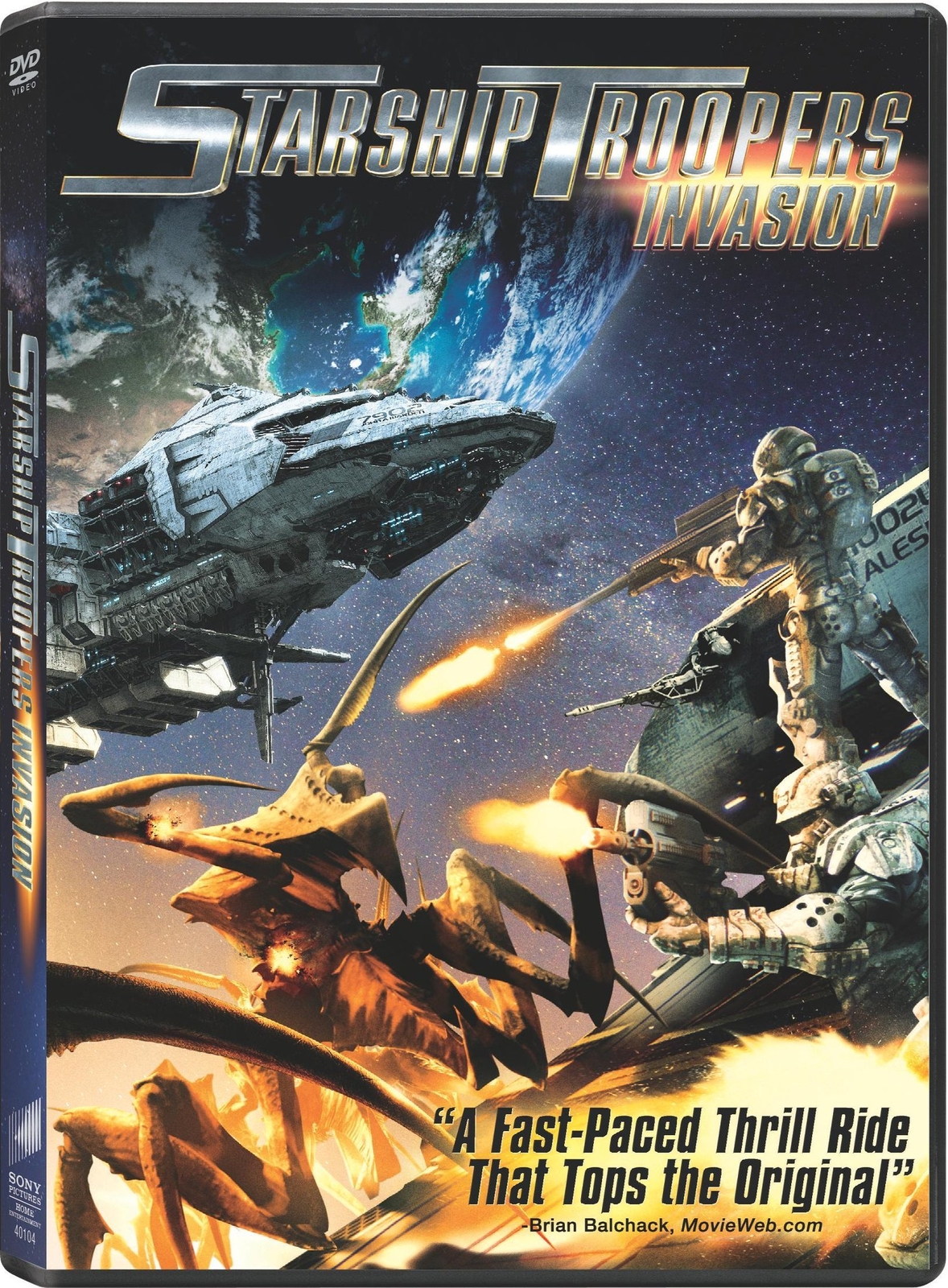 Starship Troopers - Invasion (DVD) Luci Christian David Matranga Justin ...
