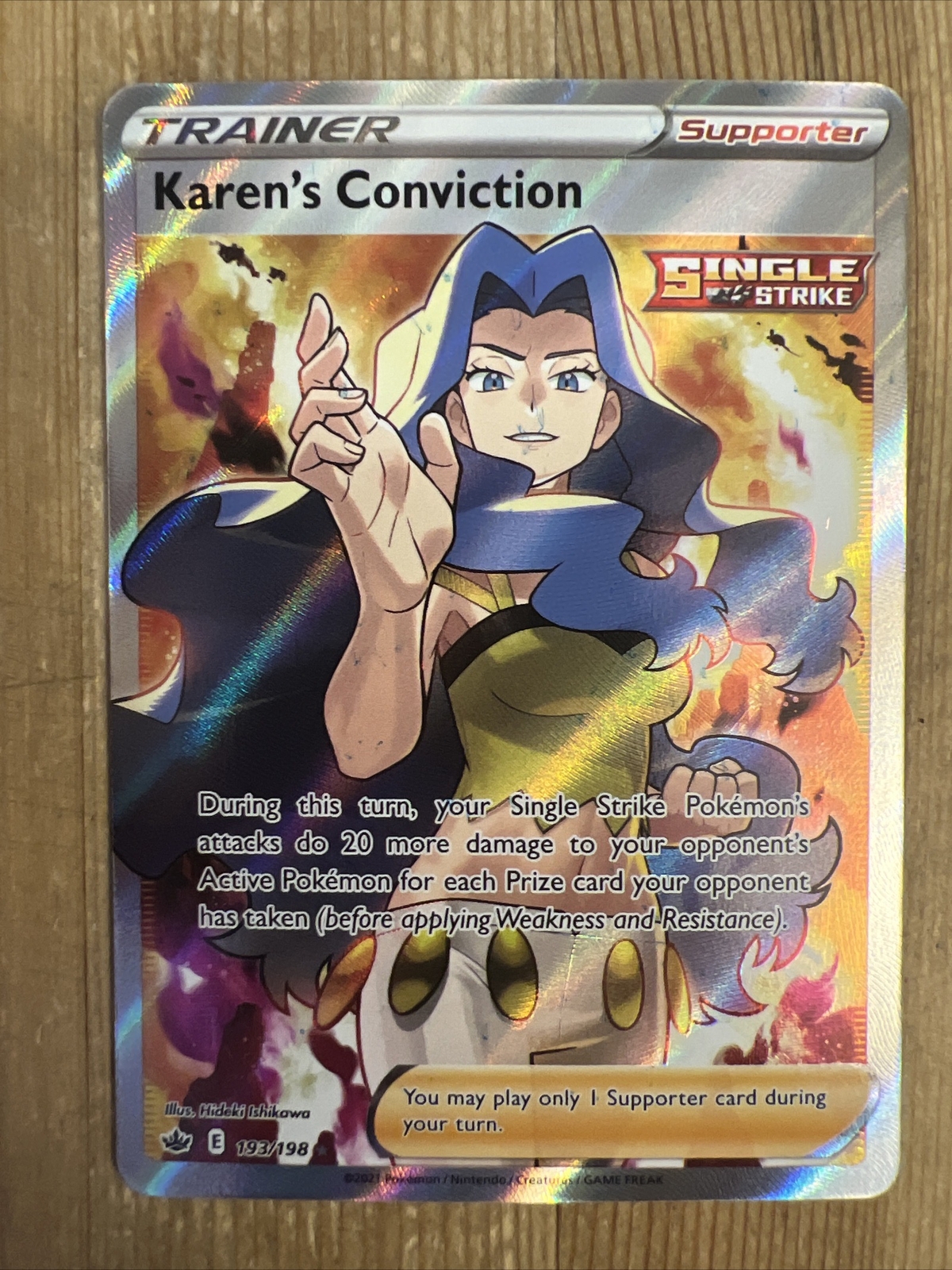 Karen's Conviction (Ultra Rare)[SWSH06]: Buy and Sell Prices & Values ...