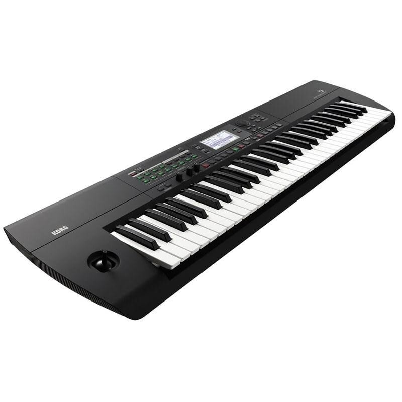 KORG i3 Music Workstation Super Matte Black Synthesizer 61 Key Stereo ...