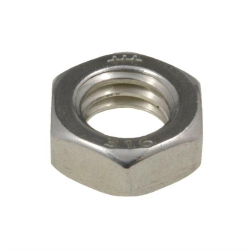 Pack of 20 Stainless A4 316 Thin Lock Nut 8-32 TPI UNC Imperial ANSI ...