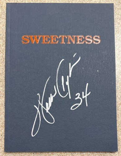 Walter Payton Chicago Bears Signed Autographed Sweetness Soft Cover ...