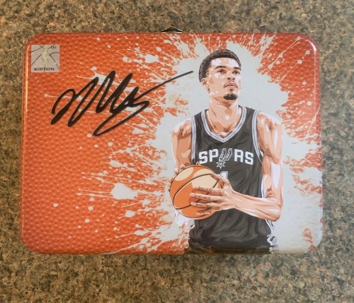 Victor Wembanyama “Wemby” NBA Lunch Box Collectors Tin *Empty* *No ...